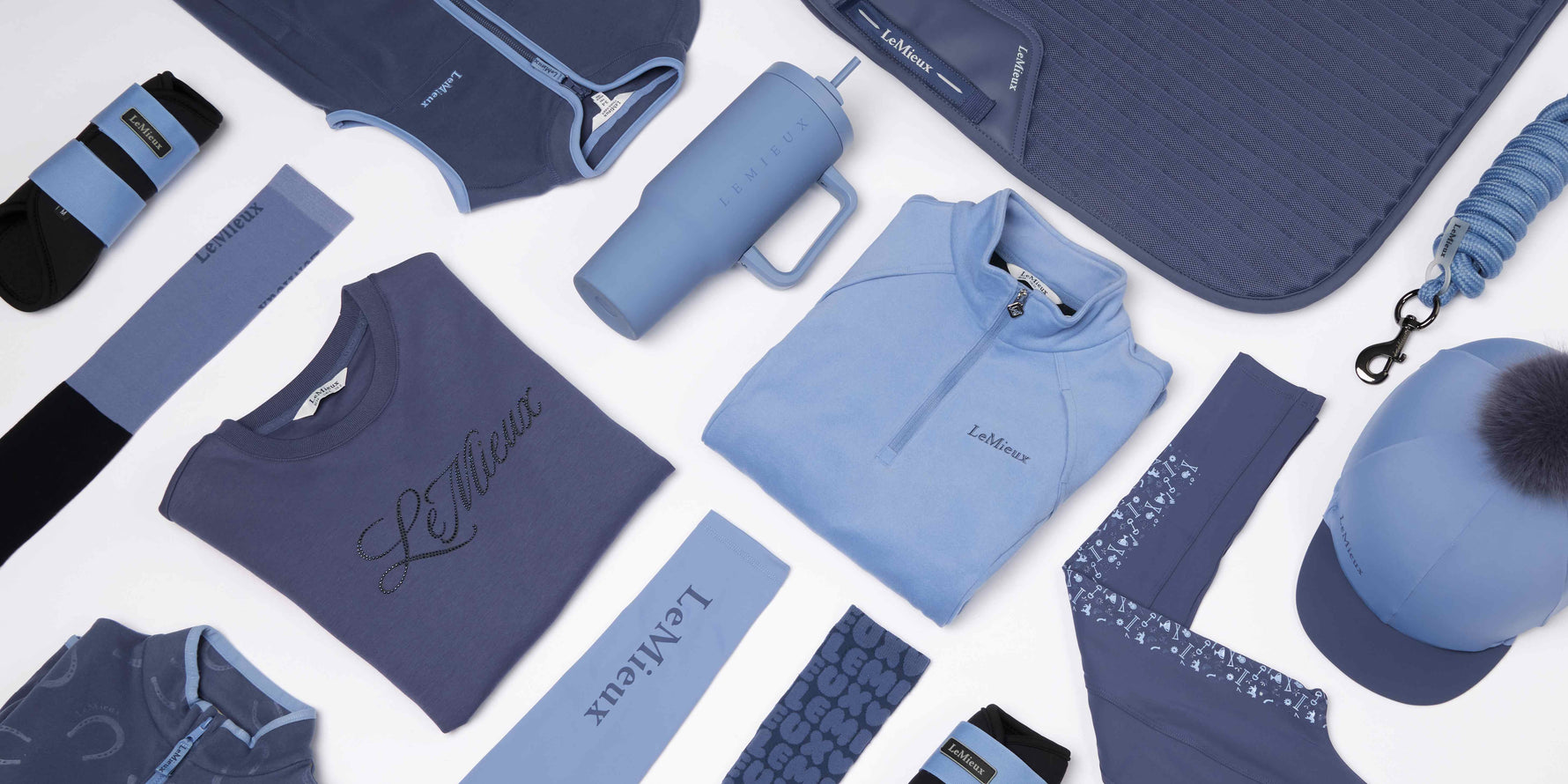 SP26 Powder Blue & Shadow – Horse Square