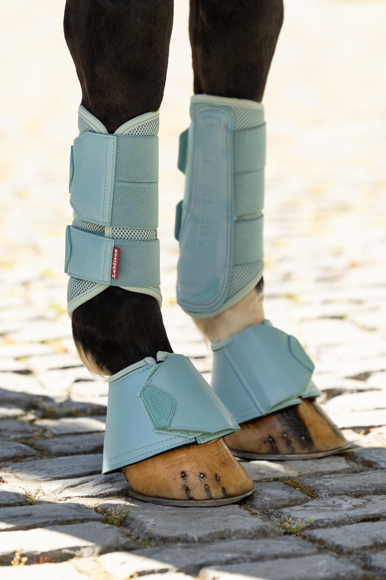 SS25 Arika Mesh Brushing Boots Aqua – Horse Square